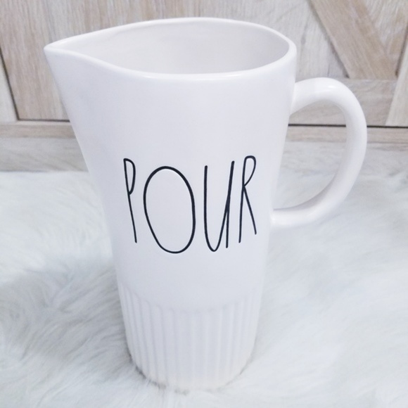 Rae Dunn | Dining | Nwt Rae Dunn Pour Pitcher Ll New Design | Poshmark